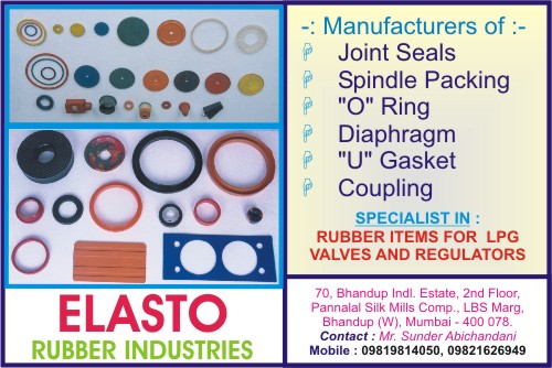 of joint seals spindle packing o ring diaphragm u gasket coupling ...